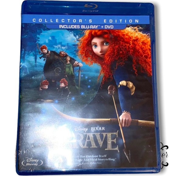Media | Brave Disney Pixar Bluray Dvd Combo Pack 212 Brand New Sealed ...